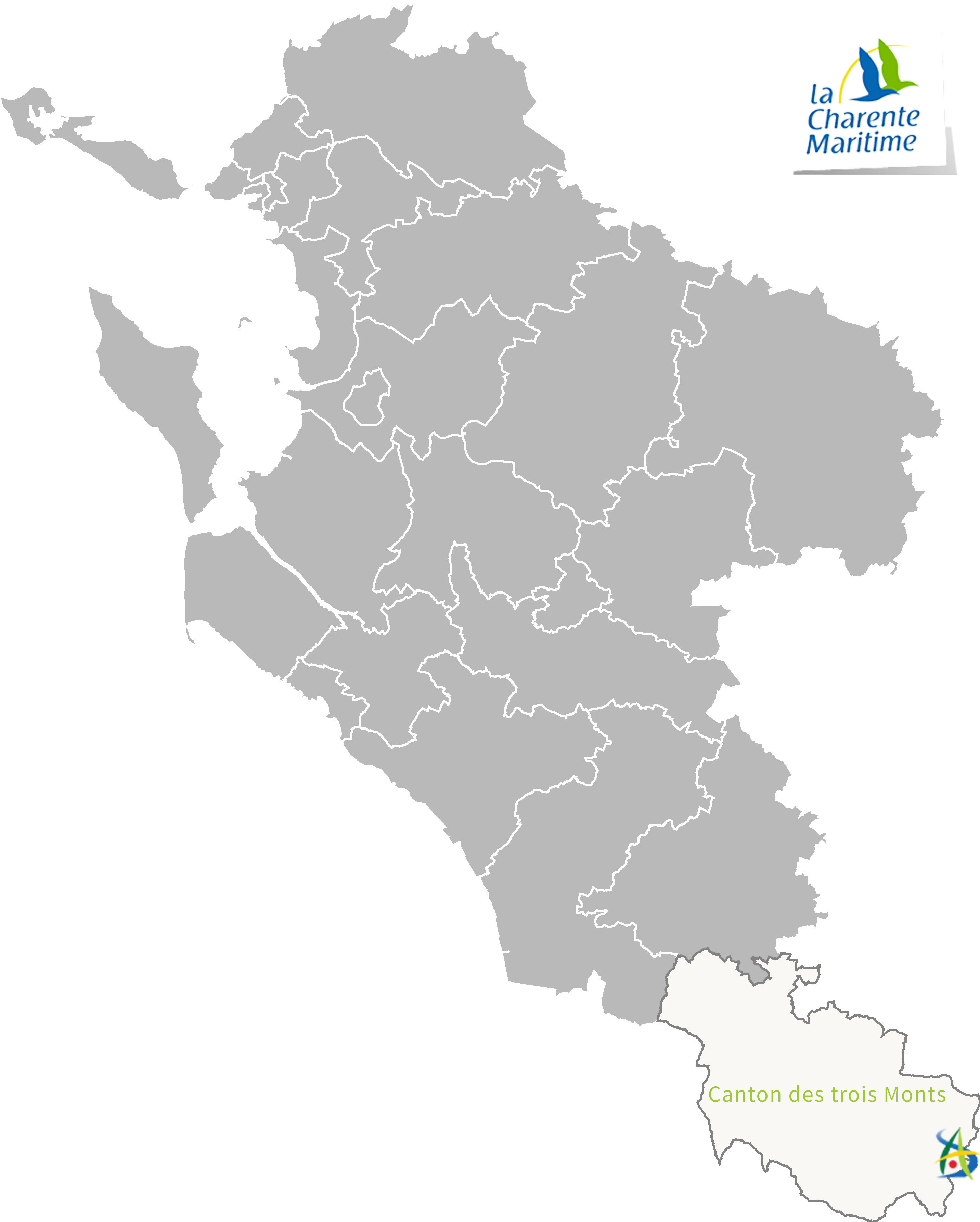 Charente-Maritime_-_Canton_Les_Trois_Monts - Saint Aigulin