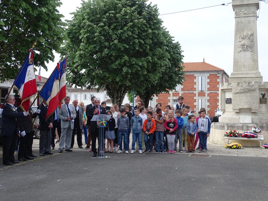 Cérémonie du 08 Mai 2018 à Saint-Aigulin - Saint Aigulin
