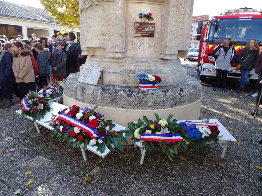 Cérémonie du 11 novembre à Saint-Aigulin - Saint Aigulin